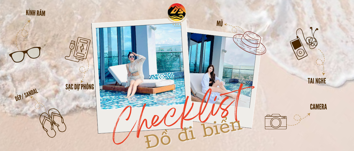 Checklist đồ đi biển